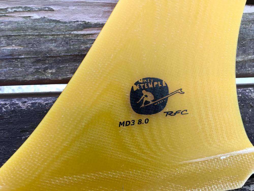 8.0 MD3 Flex FIN Orange【Rainbow fin】|沖縄サーフィンショップ「YES SURF」